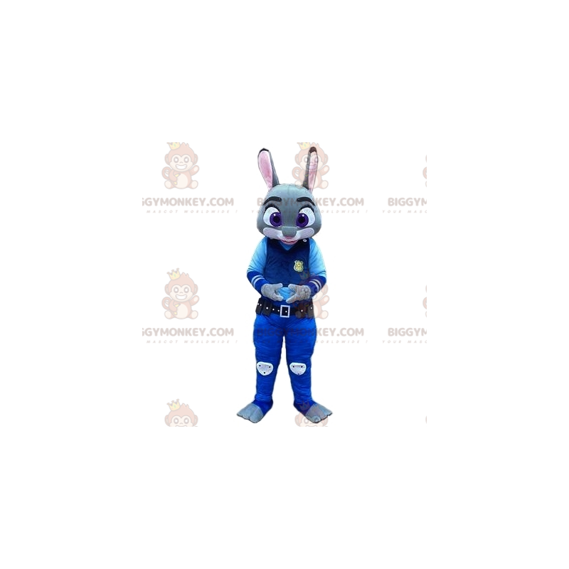 BIGGYMONKEY™ Judy Famous Policeman Rabbit Mascot