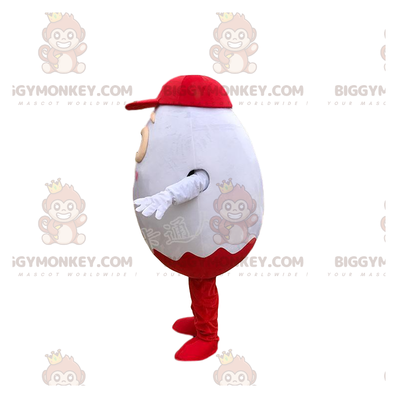 Disfraz de mascota BIGGYMONKEY™ de huevo Kinder