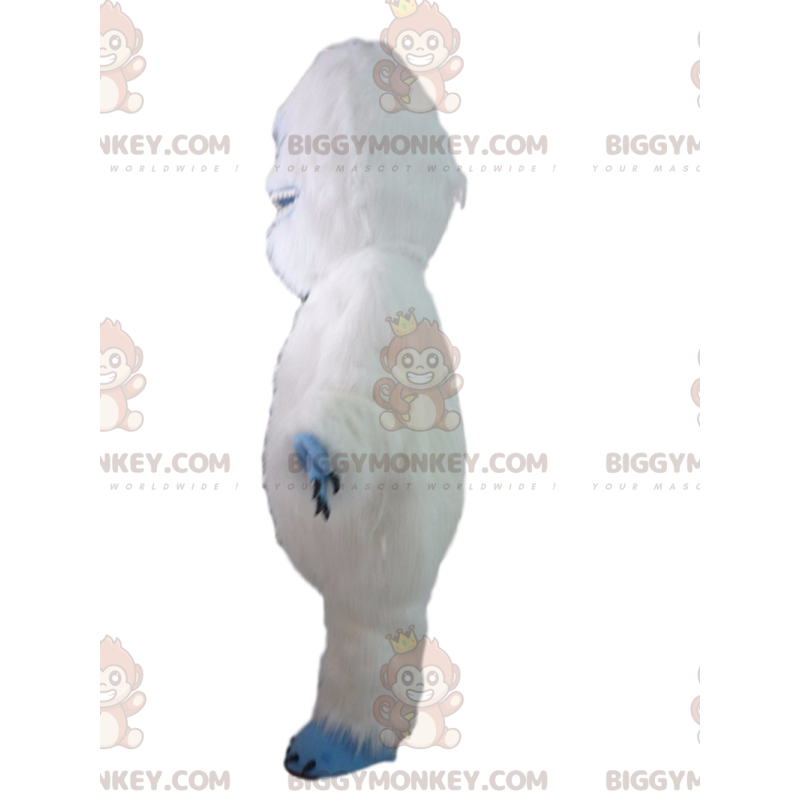 White, giant and hairy yeti costume, yeti costume