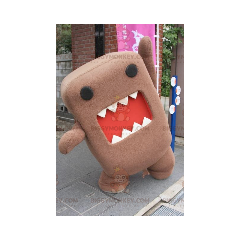 Famous Domo Kun BIGGYMONKEY™ Mascot Costume