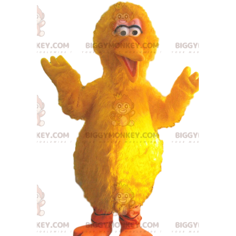 Traje da mascote do pato amarelo BIGGYMONKEY™.