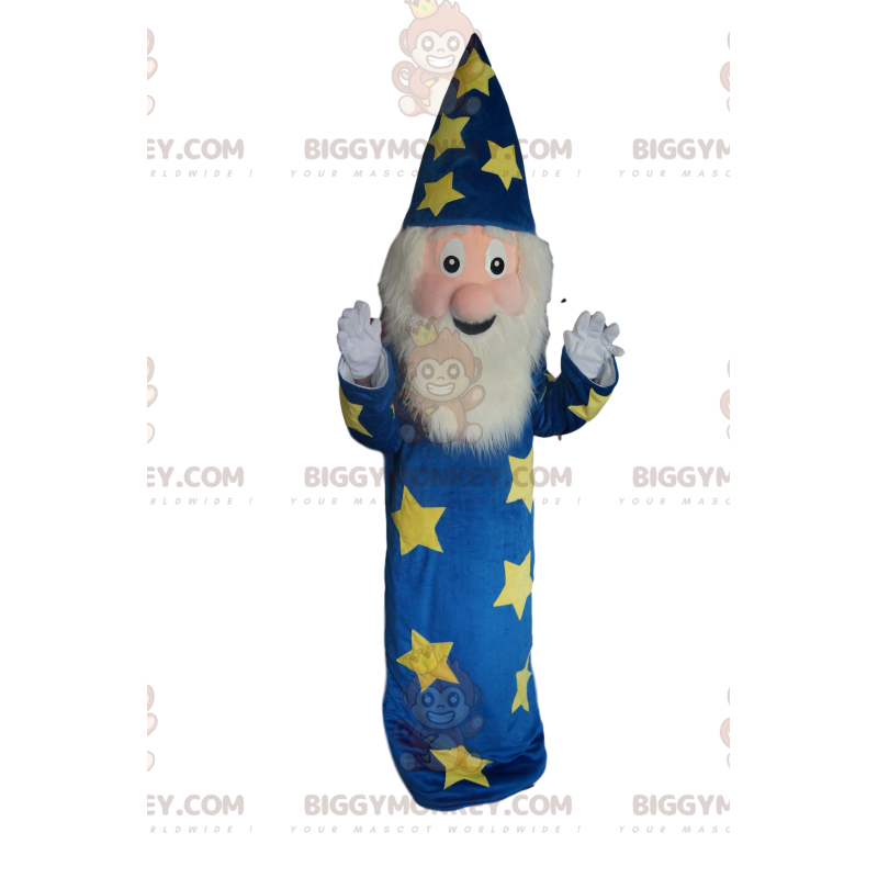 Super Happy Merlin the Wizard BIGGYMONKEY™ Mascot