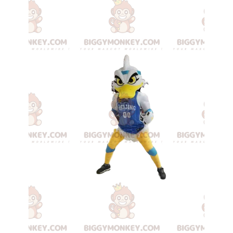 BIGGYMONKEY™ Wicked Looking White Duck Mascot