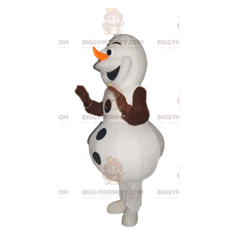 Olaf's BIGGYMONKEY™ Mascot Costume, Happy Frozen