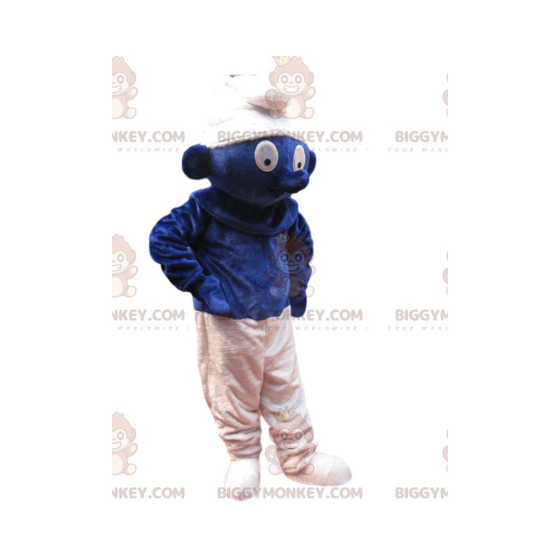 Smurf BIGGYMONKEY™ Mascot Costume with Wonderful