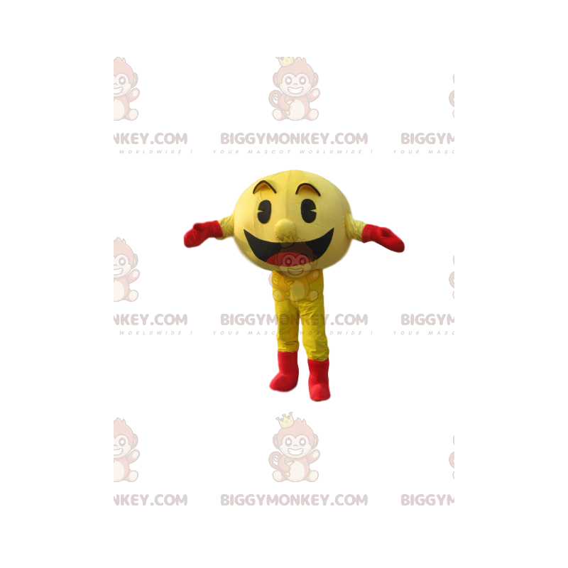 BIGGYMONKEY™ mascot costume of Pac-man, the