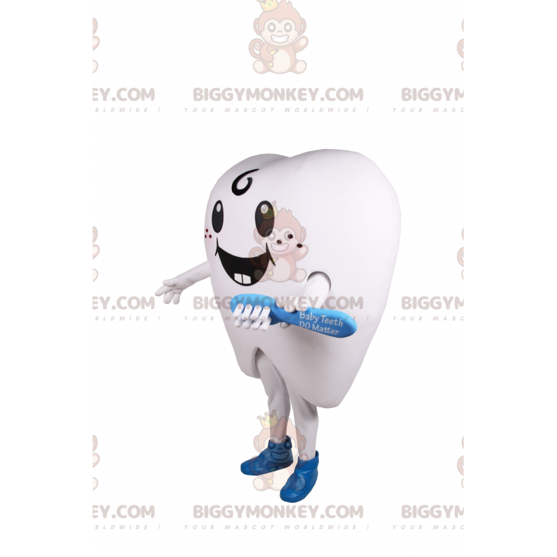 Smiling Tooth BIGGYMONKEY™ Mascot Costume