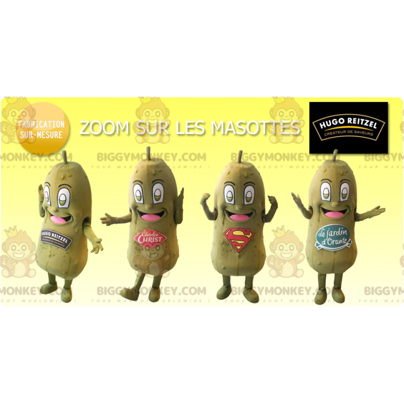 BIGGYMONKEY™ Big Giant Green Pickle Mascot