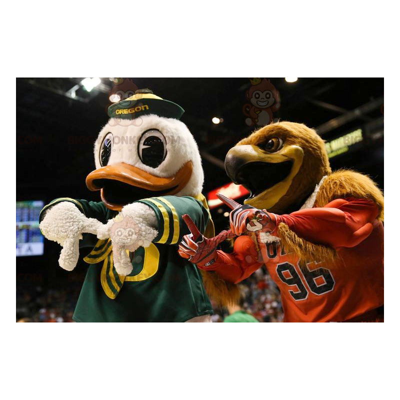 Fato de mascote do Pato Donald BIGGYMONKEY™ do