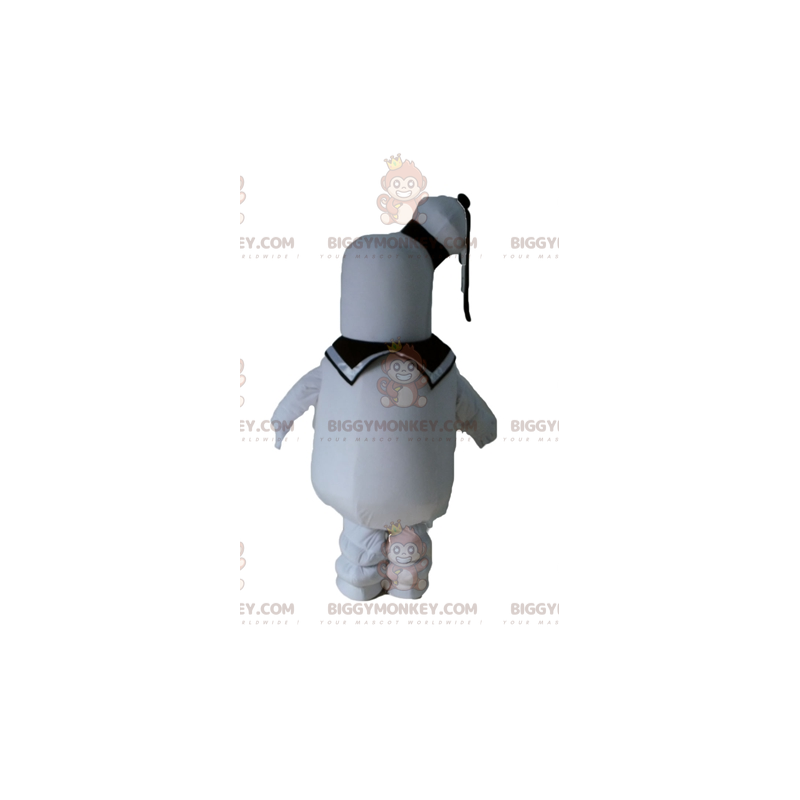Sailor Fat White Man BIGGYMONKEY™ Mascot Costume
