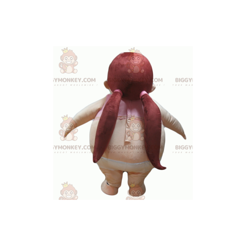 Fat Baby Obese Girl BIGGYMONKEY™ Mascot Costume