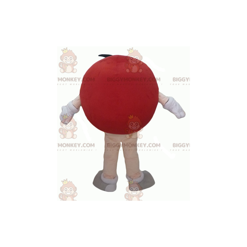 Funny Plump Giant Red M&M's BIGGYMONKEY™ Mascot