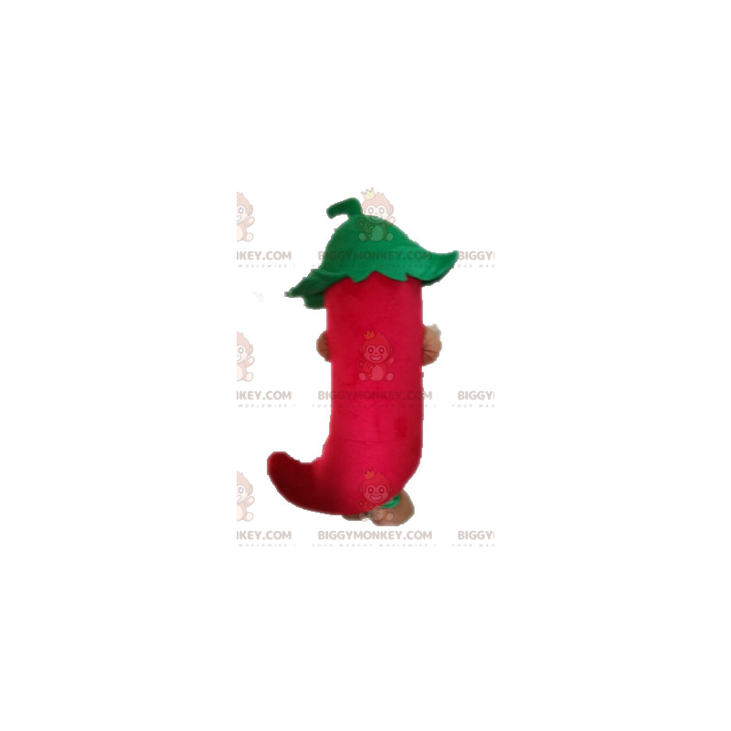 Giant Chili Pepper BIGGYMONKEY™ Mascot Costume.