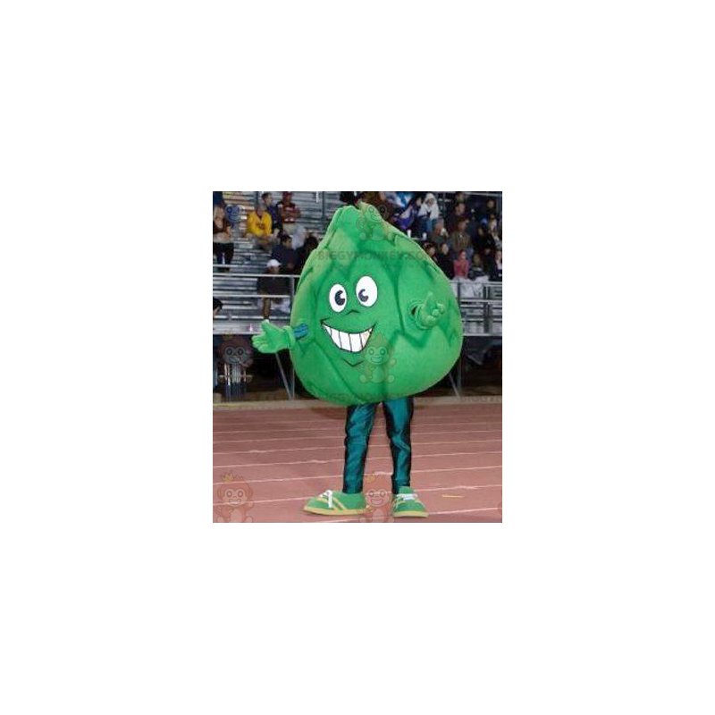 Giant Artichoke Green Cabbage BIGGYMONKEY™ Mascot Sizes L (175-180CM)